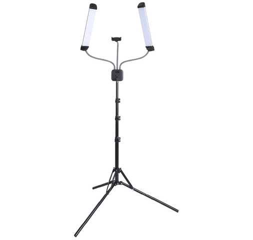 Dual Arm LED Pro Lamp 50W Adjustable Light with Hose and Mobile Phone ...