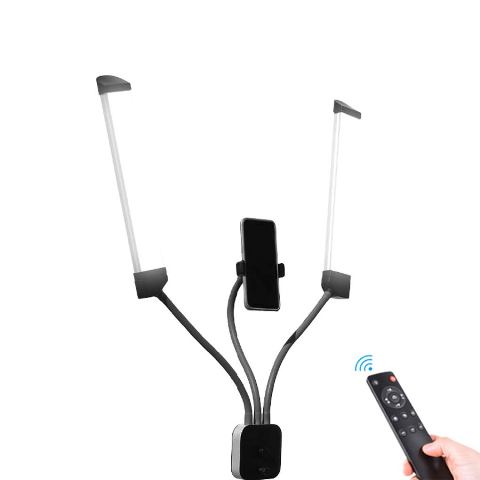 Dual Arm LED Pro Lamp 50W Adjustable Light with Hose and Mobile Phone ...