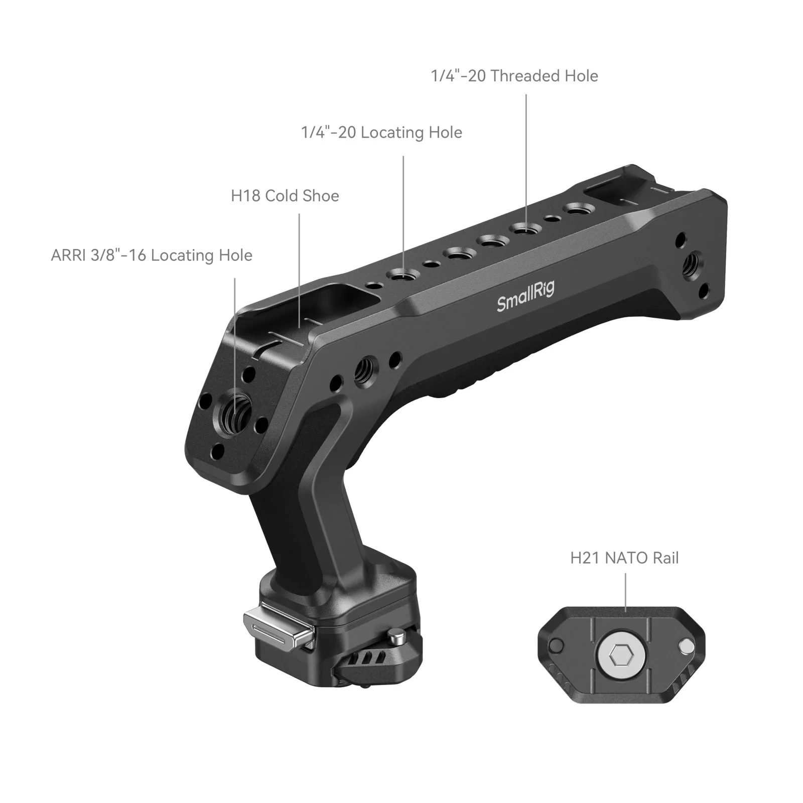 SmallRig 5632 HawkLock H21 Quick Release Top Handle - New Era ...